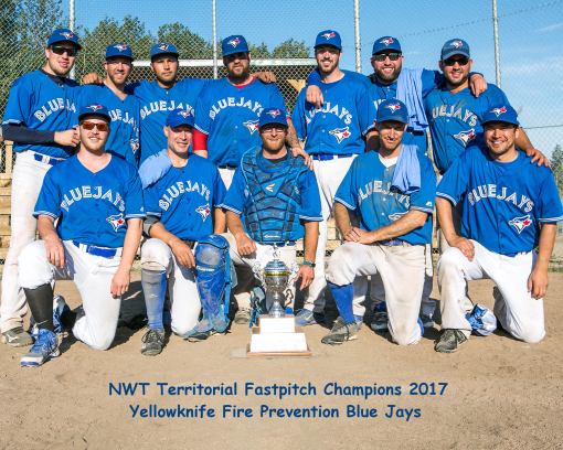 Fire Prevention Blue Jays – Northwest Territories Softball